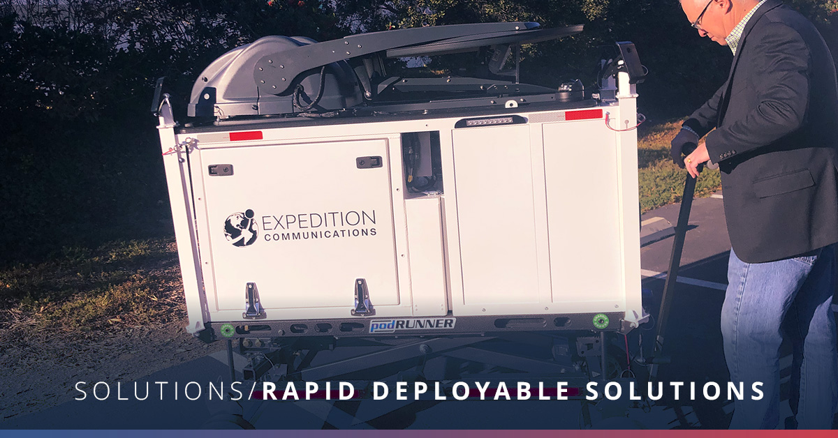 Rapid Deployable Solutions - Expedition Communications