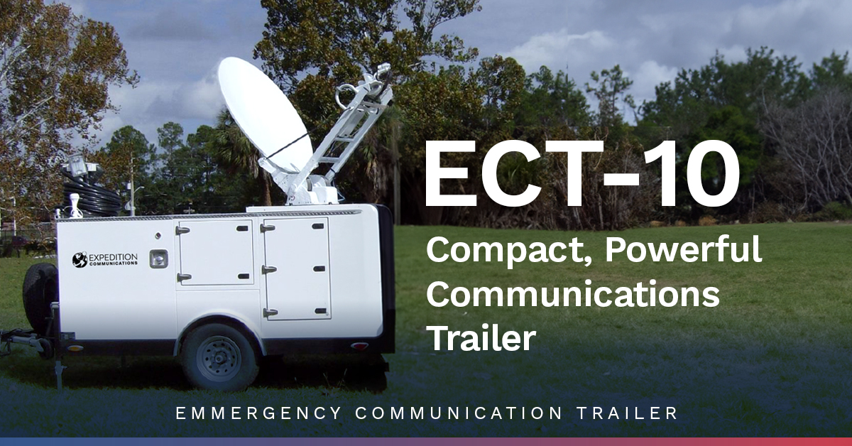 ECT-10 Emergency Communications Trailer - Expedition Communications